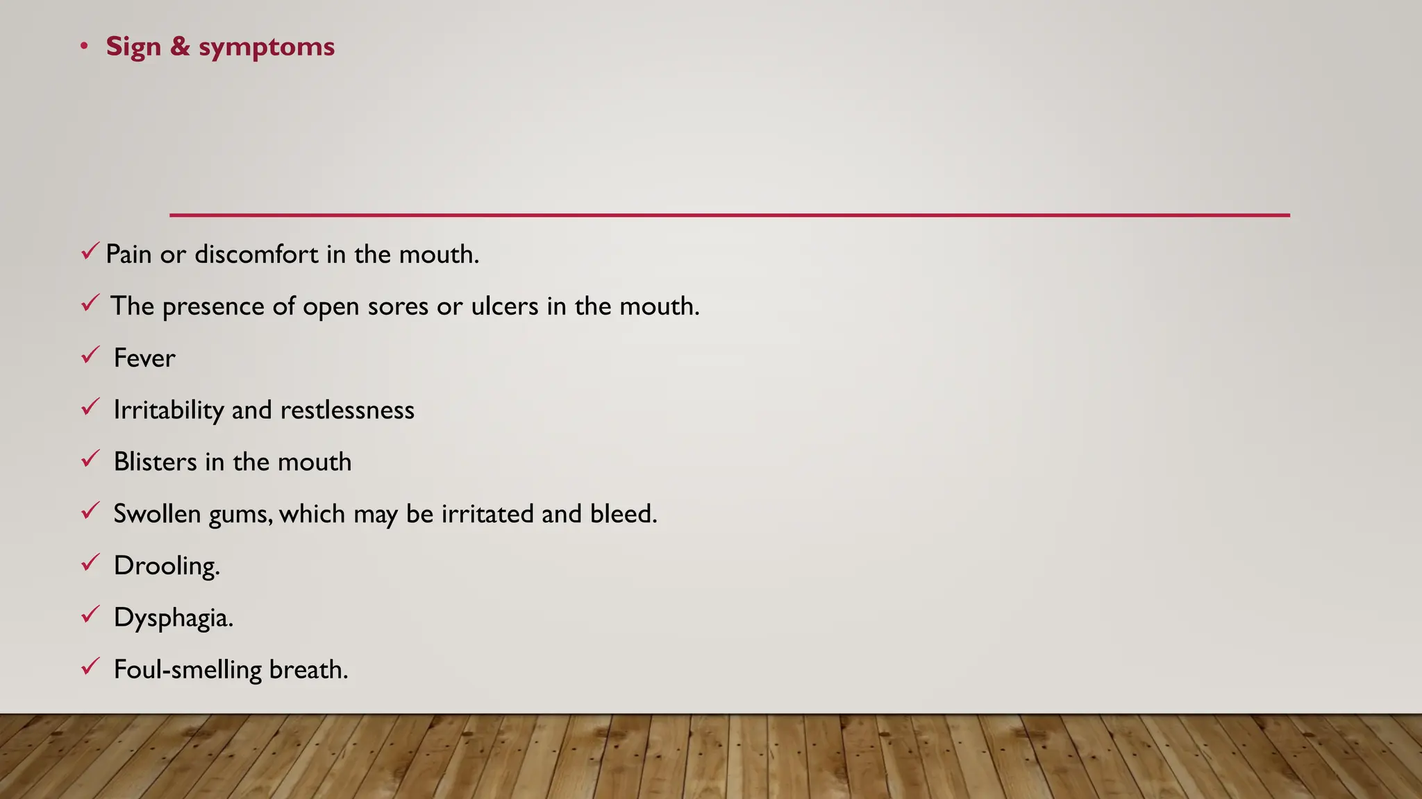 Stomatitis presentation Adult health Nursing | PDF