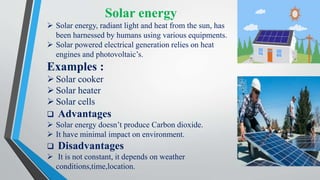 Presentation Topic:- Source of Energy | PPT