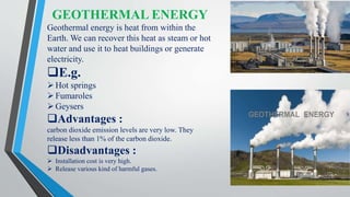 Presentation Topic:- Source of Energy | PPT