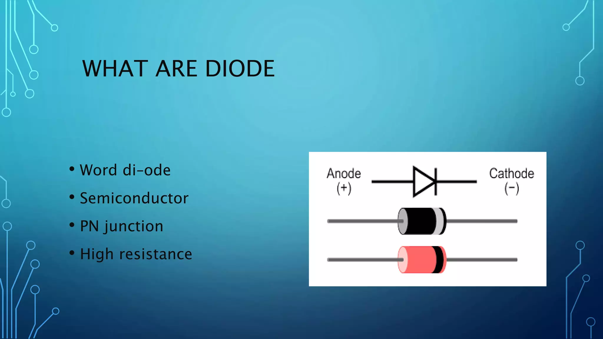 Diode | PPTX | Science