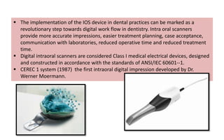 Trueness and precision of 5 intraoral scanners for scanning edentulous and dentate complete-arch ...