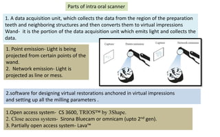 Trueness and precision of 5 intraoral scanners for scanning edentulous and dentate complete-arch ...