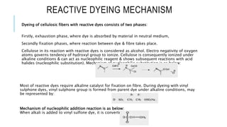 Study on Reactive Dyeing | PPTX