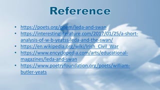 Myth vs Reality in Leda and The Swan | PPT