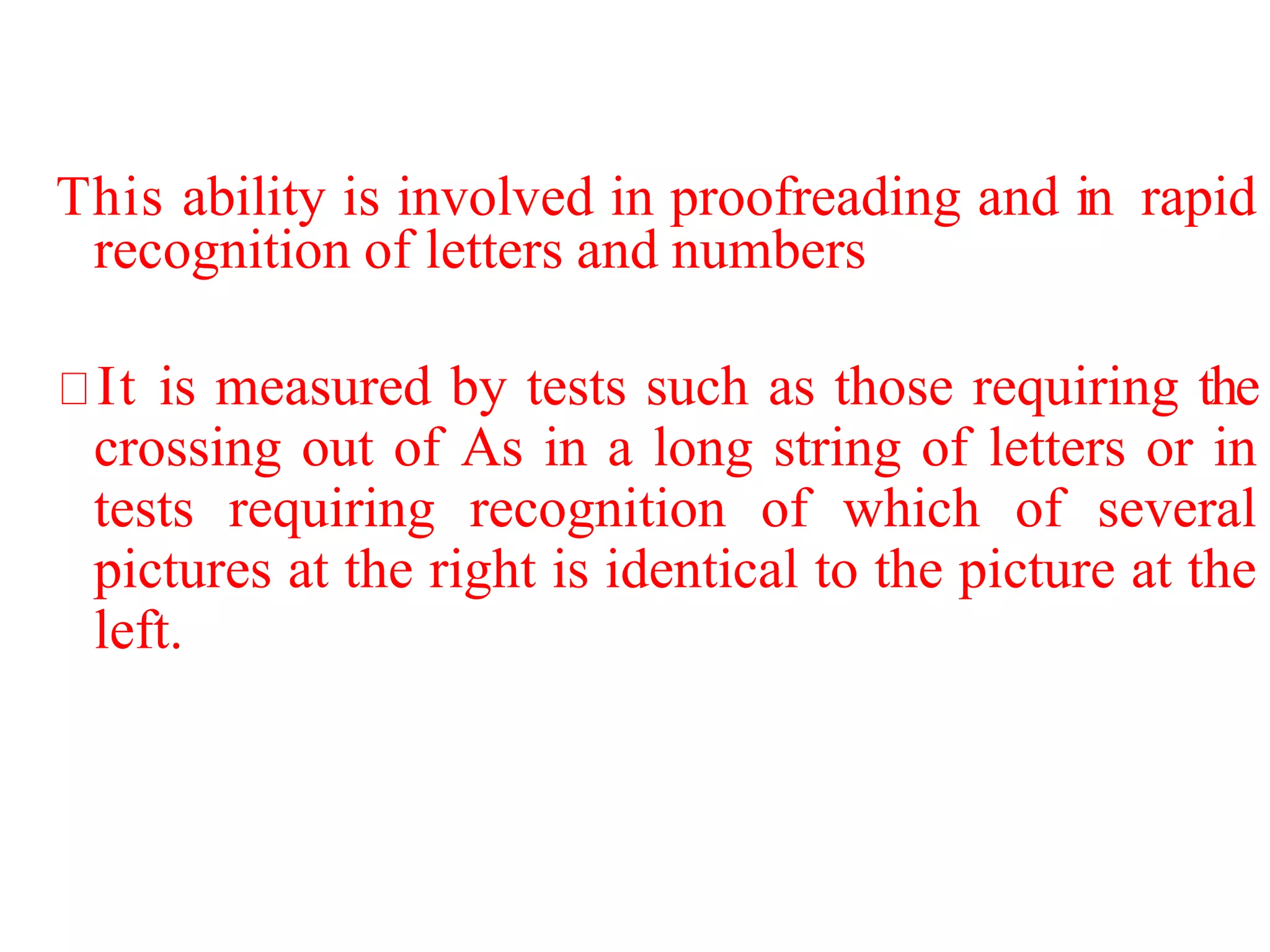 thurstone theory of intelligence | PPTX