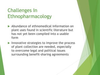 Ethnopharmacology | PPTX