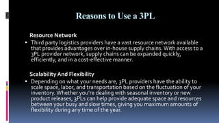 third party logistics | PPT