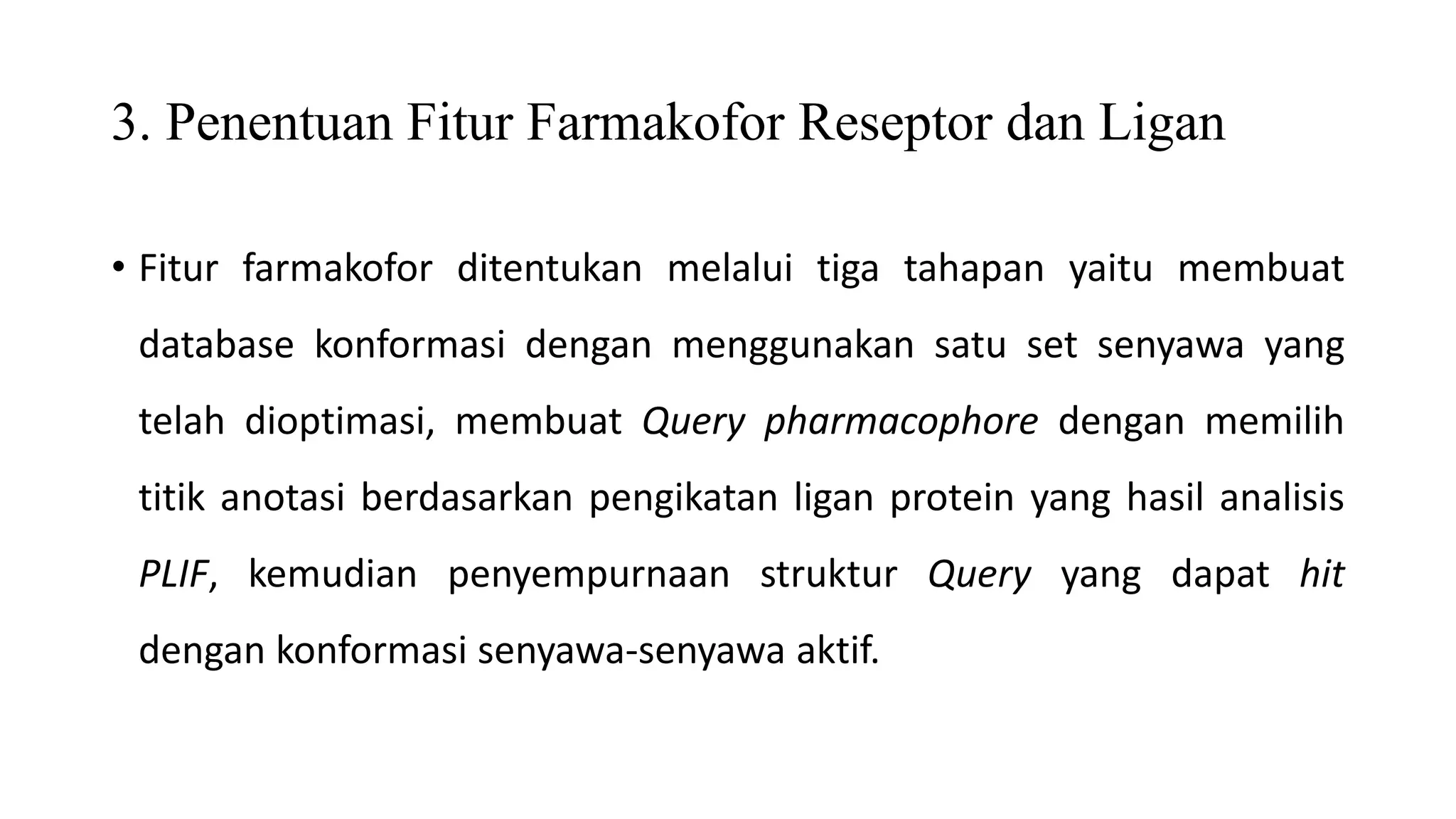 Presentasi Rancangan Obat - Studi In Silico HKSA Senyawa Turunan ...