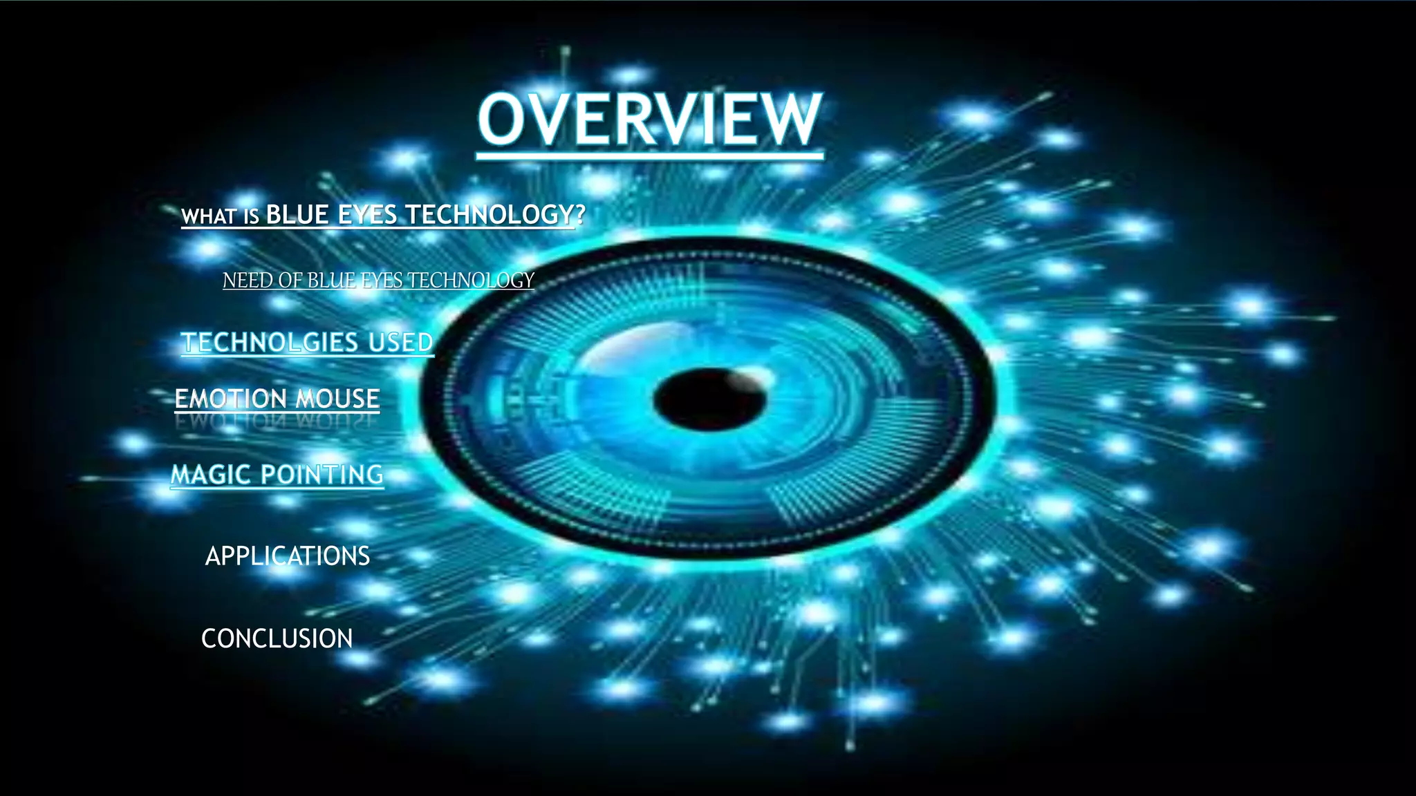 BLUE EYES TECHNOLOGY | PPTX