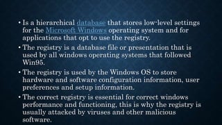 RegEdit | PPT