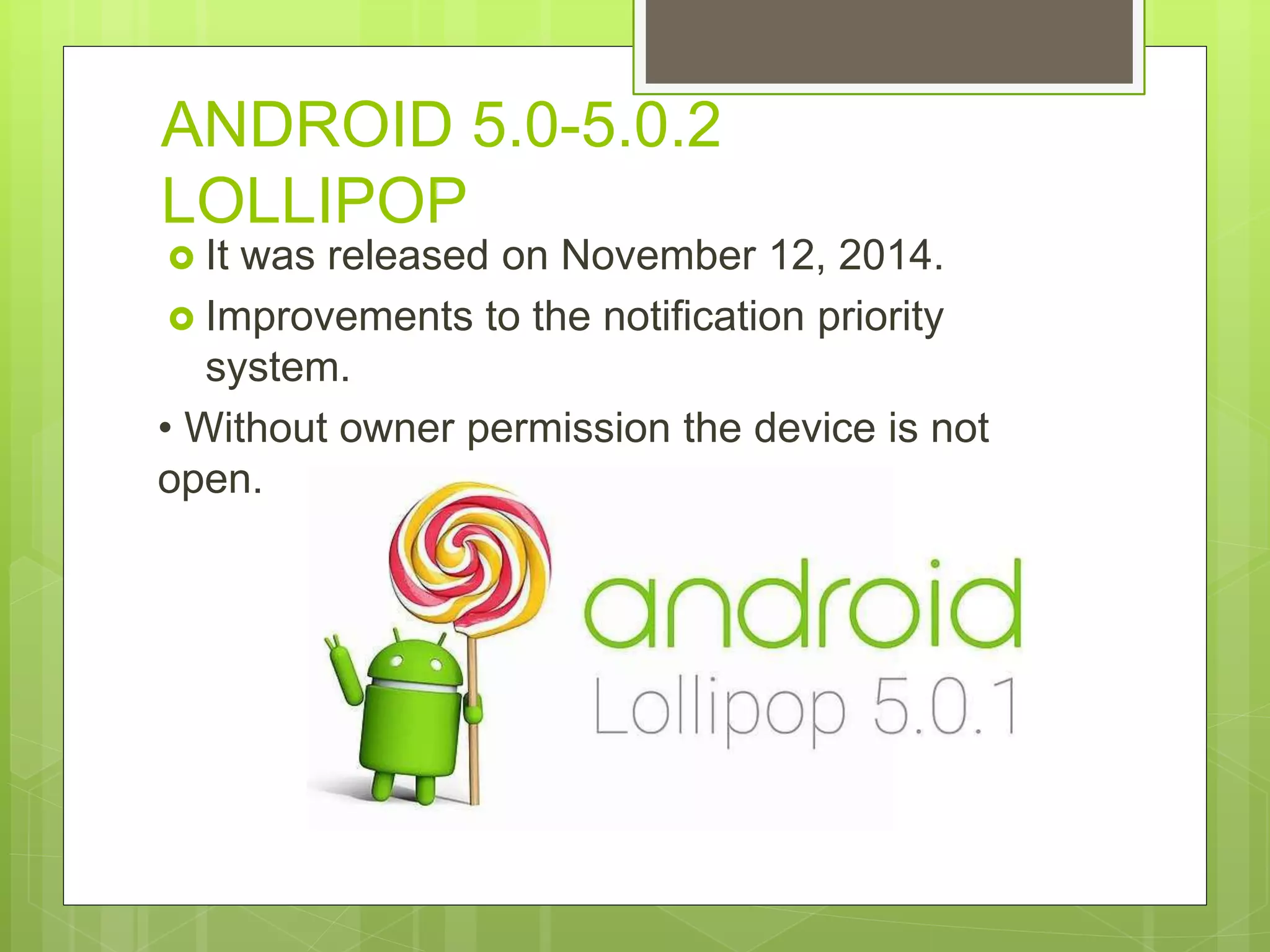 Android Os (operating system) | PPT