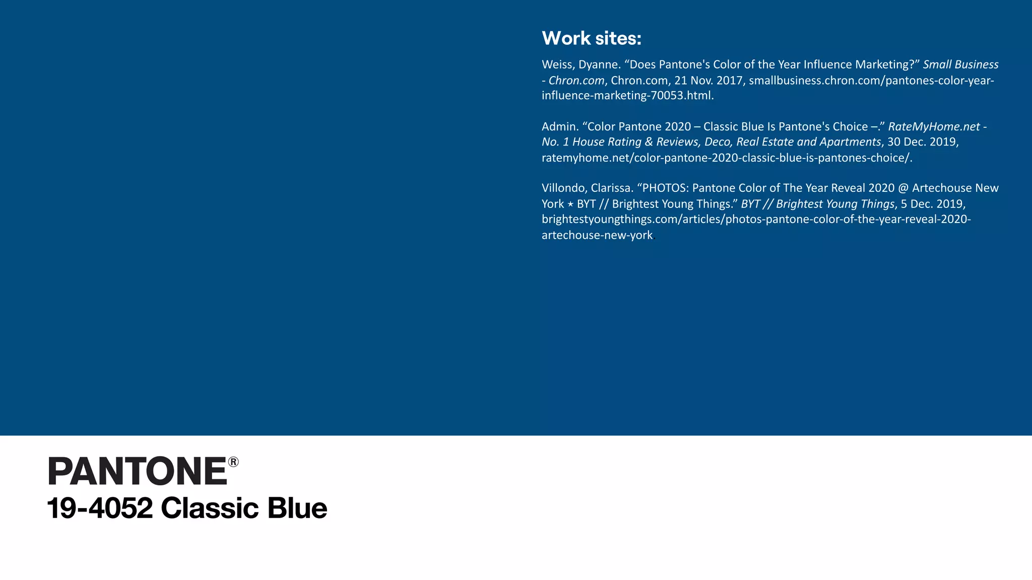 The integrated Campaign: Pantone annual color launching | PPT