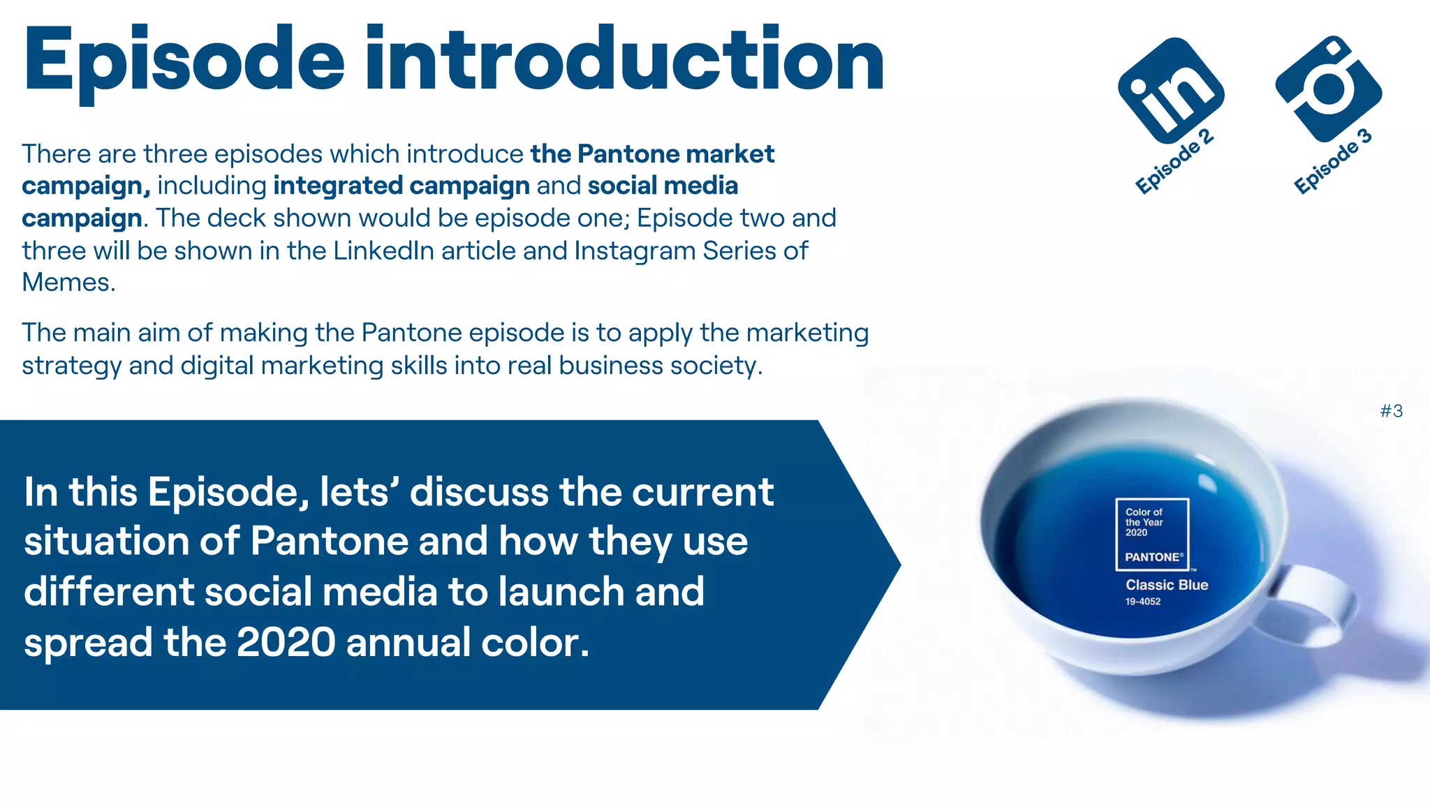 The integrated Campaign: Pantone annual color launching | PPT