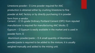 CONSTRUCTION USING AAC BLOCKS | PPTX