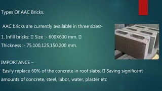 CONSTRUCTION USING AAC BLOCKS | PPTX