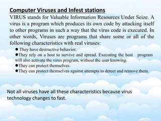 Computer Viruses and Environmental Hazards | PPTX