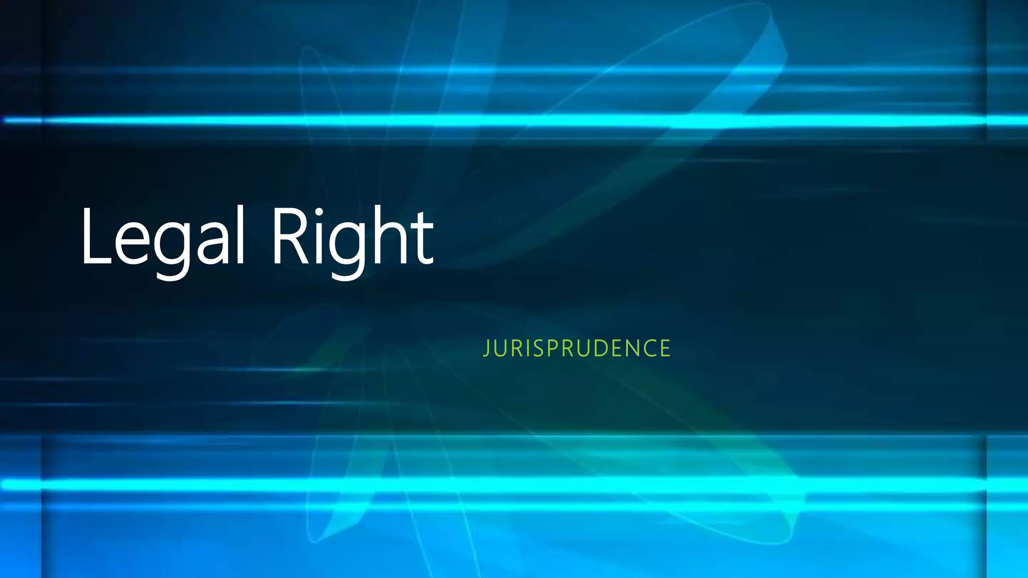 legal right | PPTX