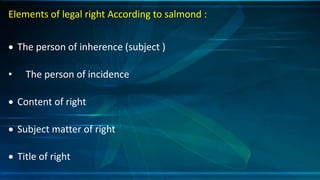 legal right | PPTX