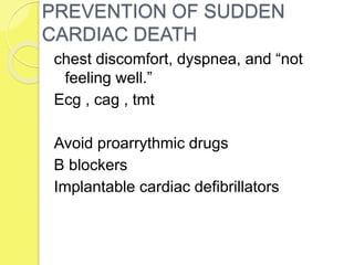 sudden cardiac death | PPTX