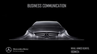 MERCEDES BENZ | PPTX