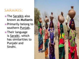 Ethnic groups Of Pakistan | PPTX