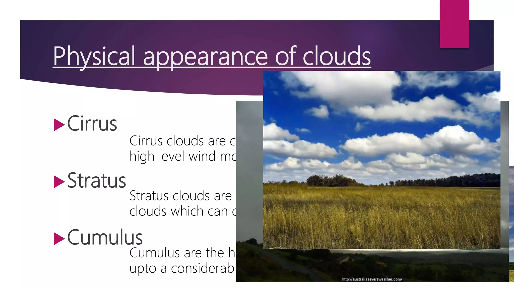 Cloud classification | PPTX