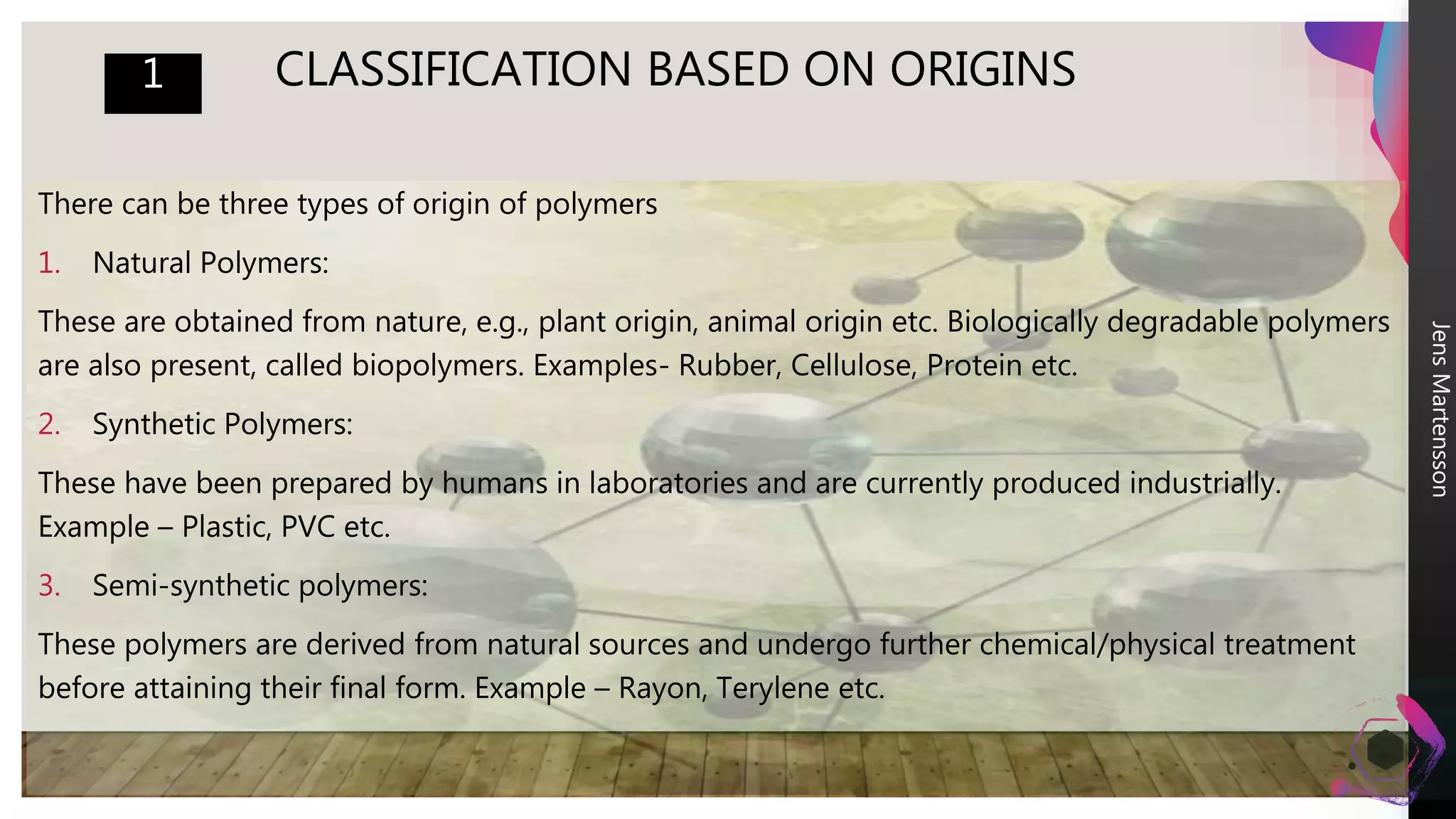 Classification of Plastics | PPTX | Chemistry | Science