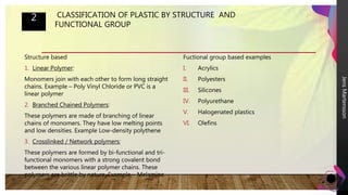 Classification of Plastics | PPTX