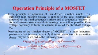 MOSFET EVOLUTION | PPTX
