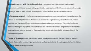 Strategy Formulation | PPTX