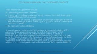 Horizontal Agreements under Indian Antitrust Law in times of COVID-19 ...