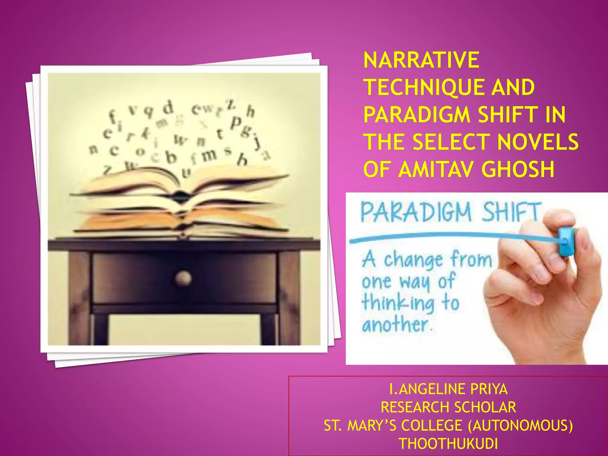 Narrative Technique | PPTX
