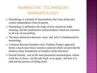 Narrative Technique | PPT