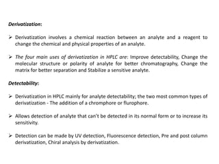 sample preparation in hplc | PPTX