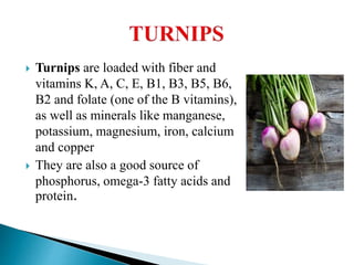 HEALTHY FOOD AND BENEFITS | PPTX