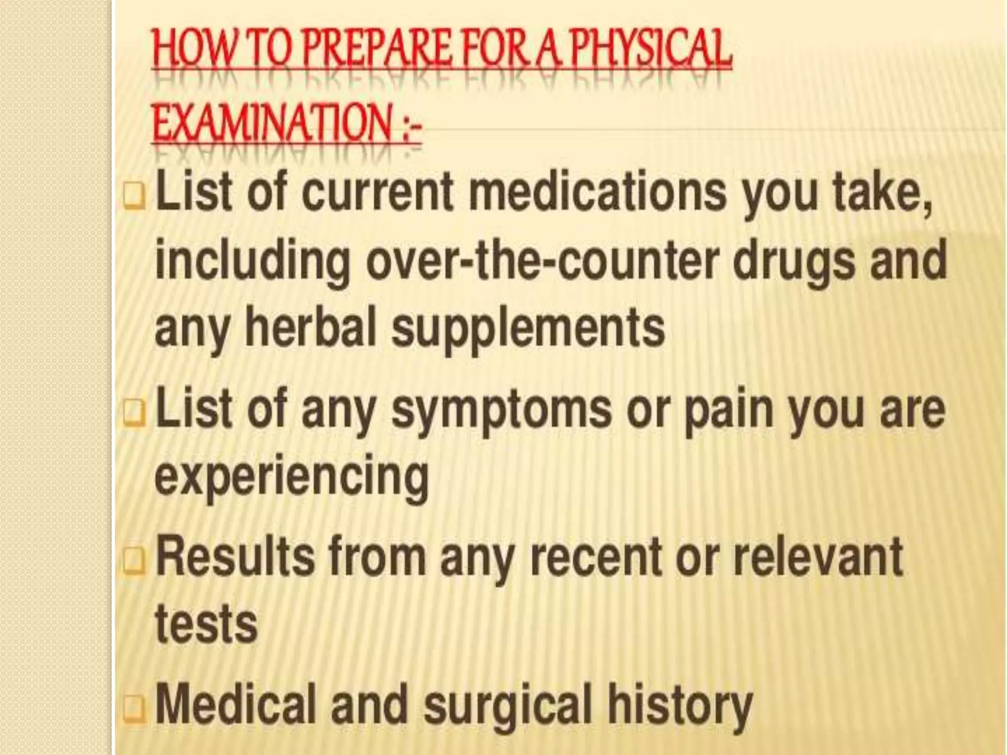 Physical Examination | PPTX