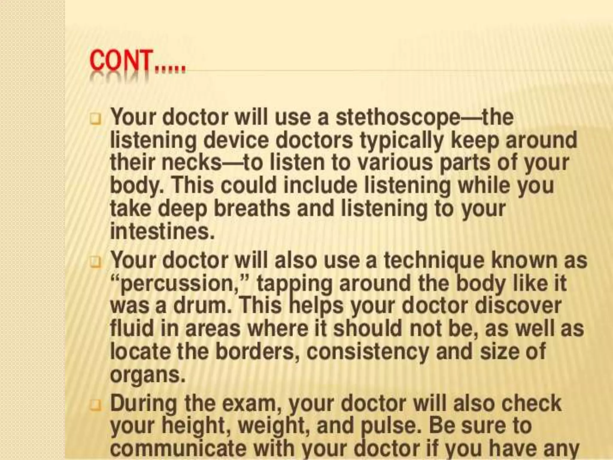 Physical Examination | PPTX