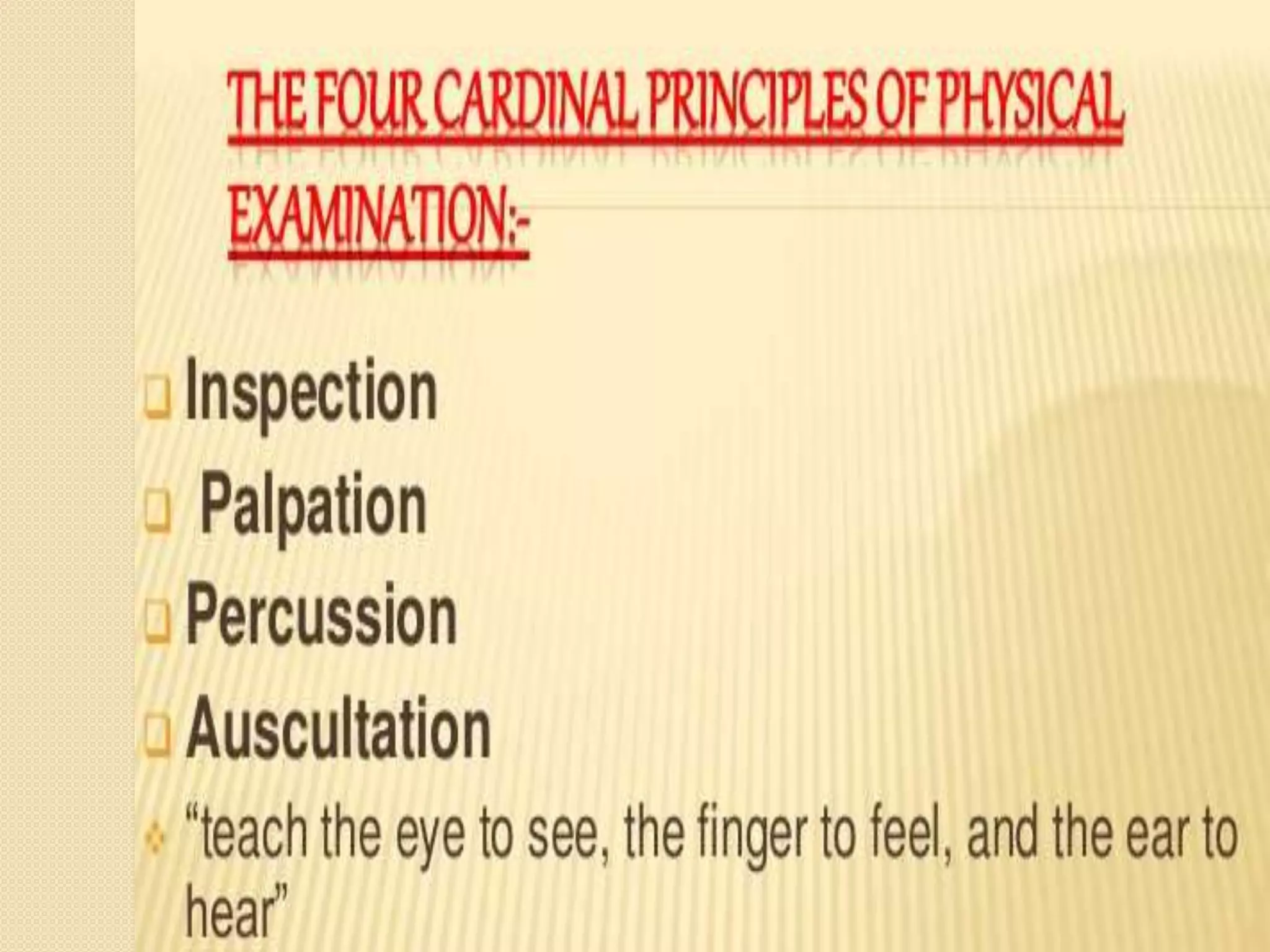 Physical Examination | PPTX