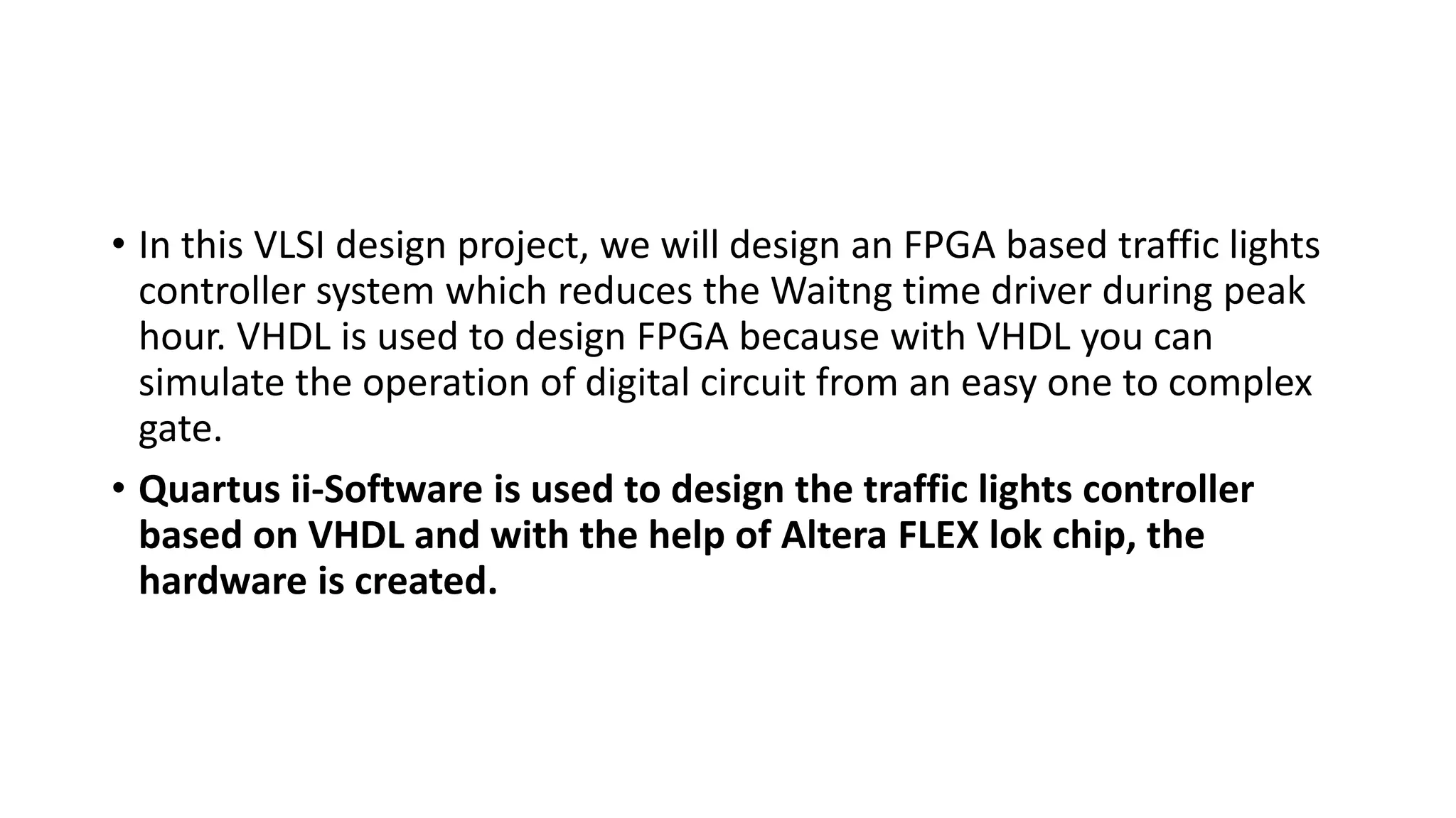 Traffic light control | PPTX