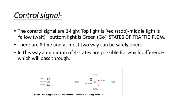 Traffic light control | PPTX