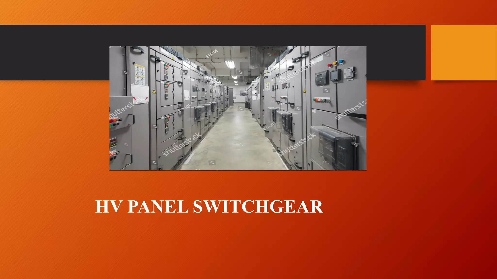 HIGH VOLTAGE PANEL SWITCHGEAR PRESENTATION | PDF