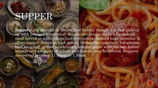 Different types of meal in a day ( reference for HM students) | PPTX