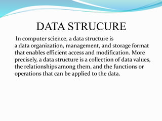 data structure | PPTX