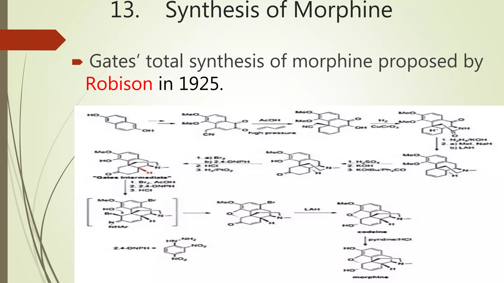 Disconnection approach towards longifolene, juvabione and morphine. | PPTX