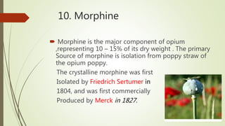 Disconnection approach towards longifolene, juvabione and morphine. | PPTX