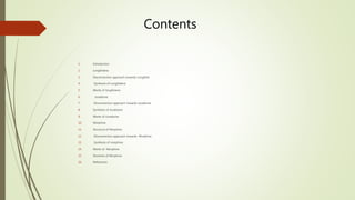 Disconnection approach towards longifolene, juvabione and morphine. | PPTX