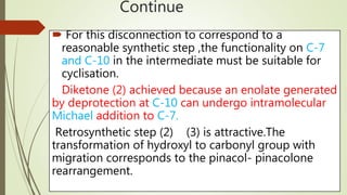 Disconnection approach towards longifolene, juvabione and morphine. | PPTX