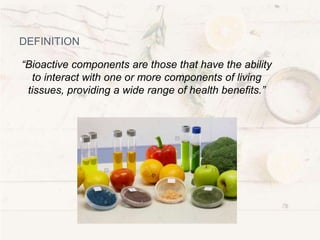 herbs, food and phytochemicals | PPTX