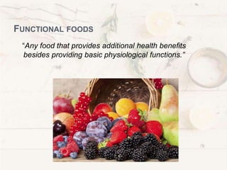 herbs, food and phytochemicals | PPTX