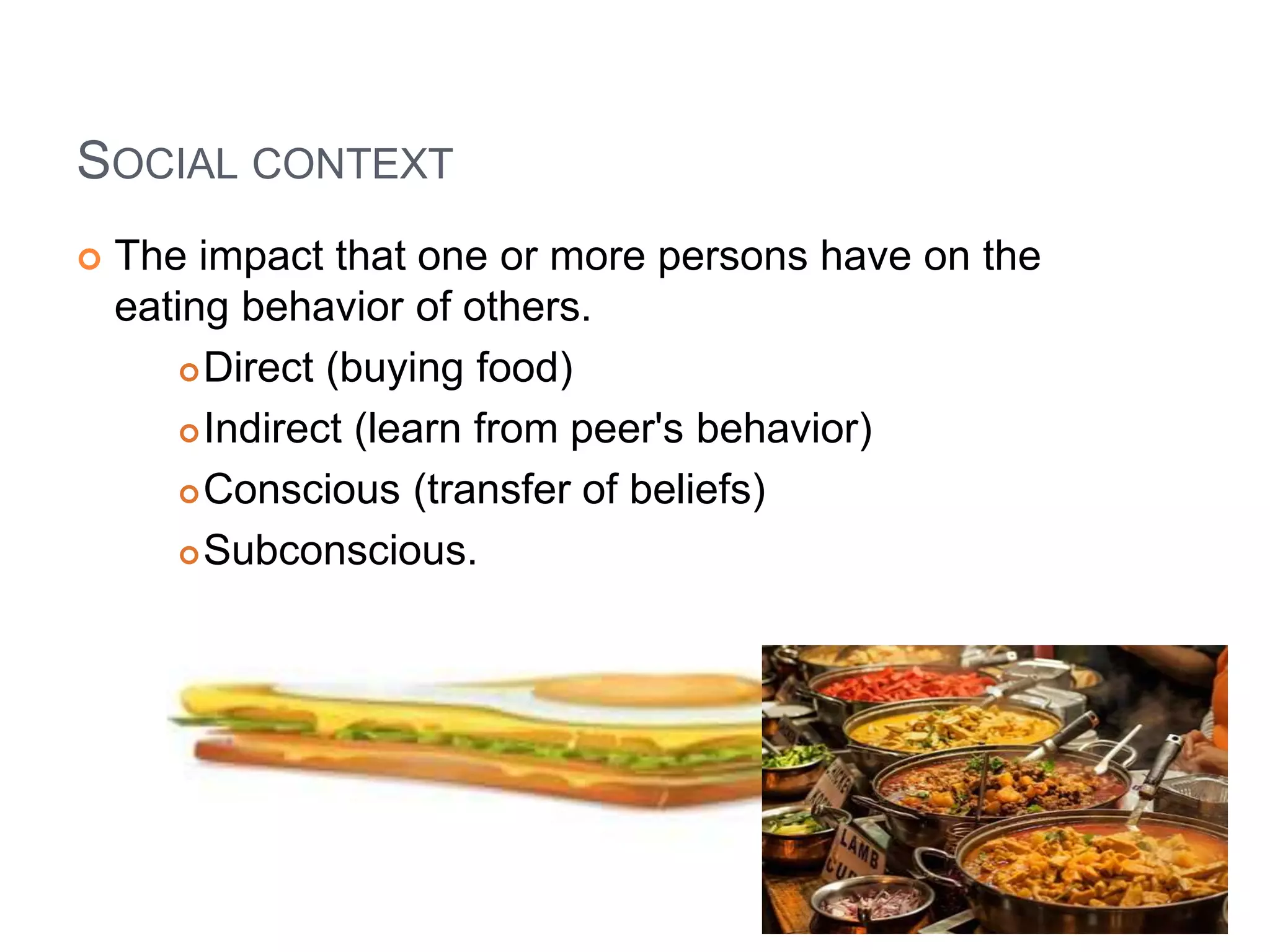 factors effecting food selection | PPTX